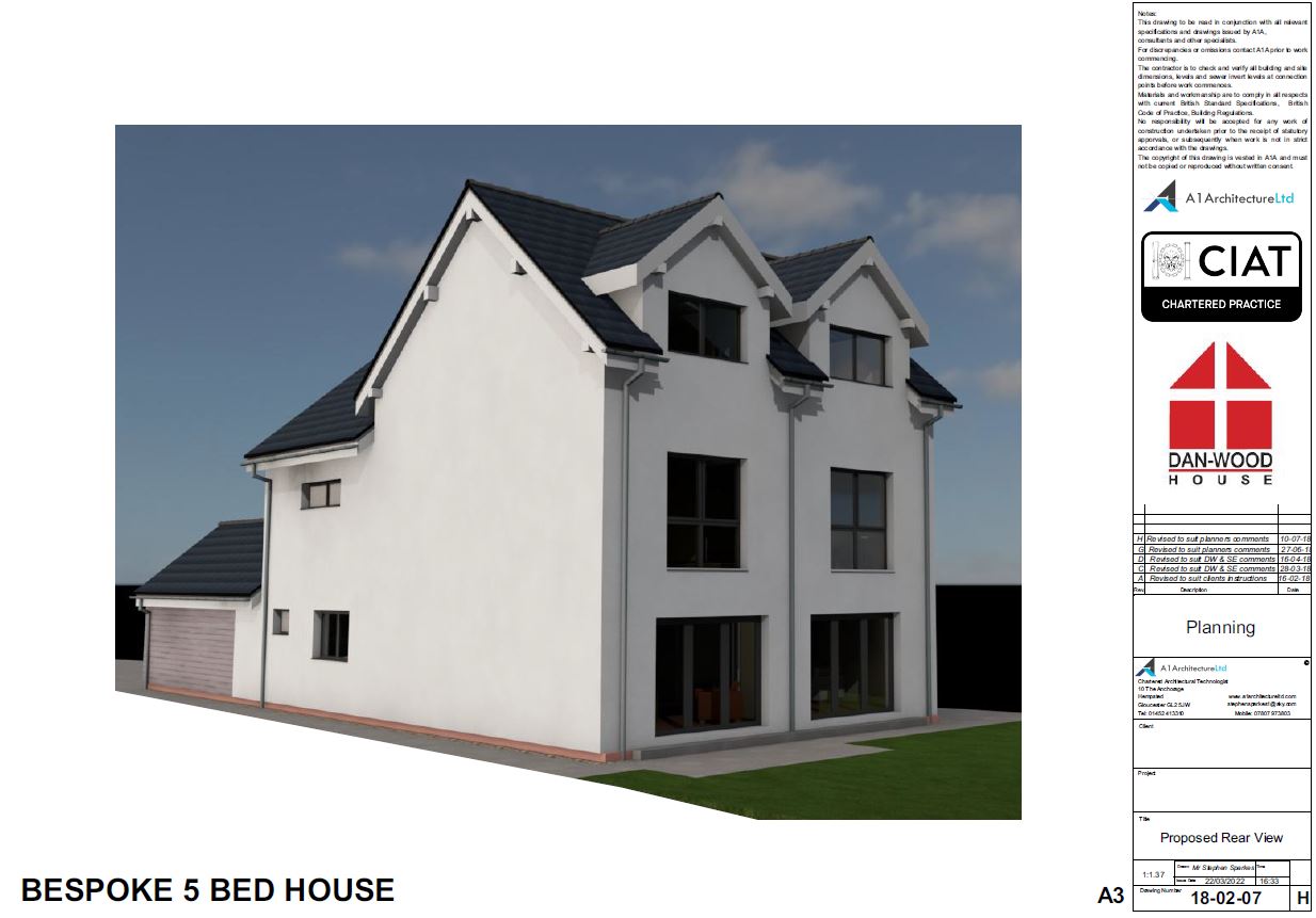 Bespoke timber frame home design - A1 Architecture Ltd, GloucesterNew Build