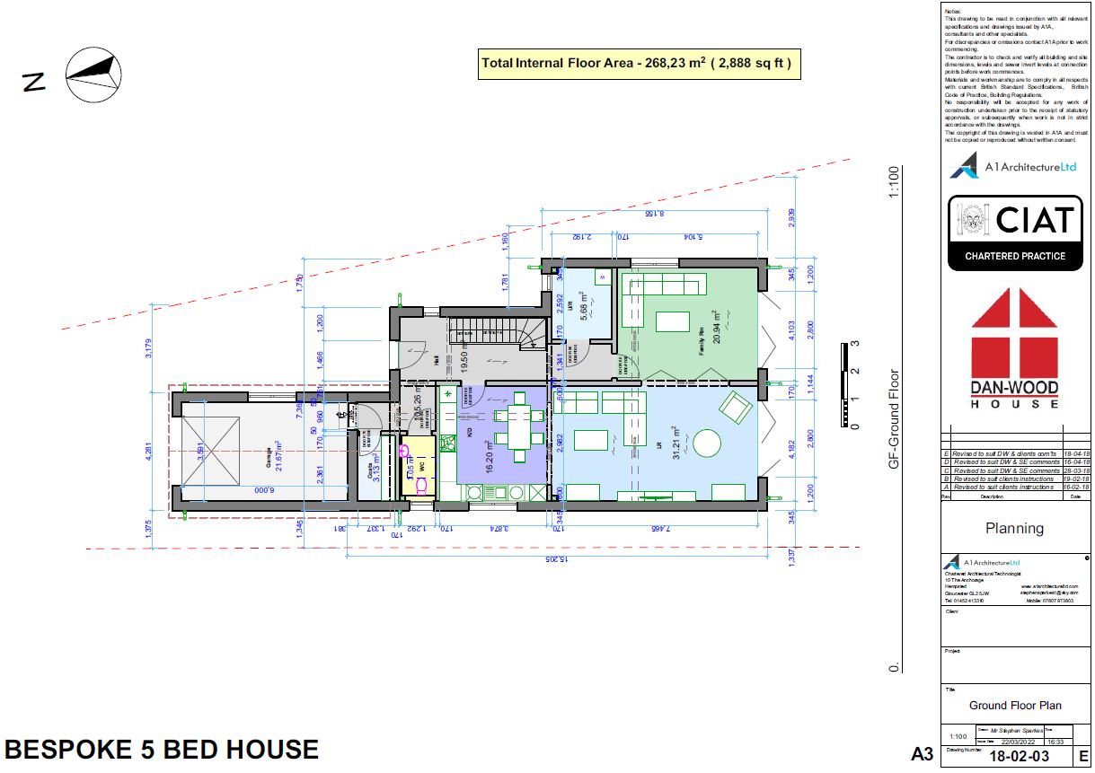 Bespoke timber frame home design - A1 Architecture Ltd, GloucesterNew Build