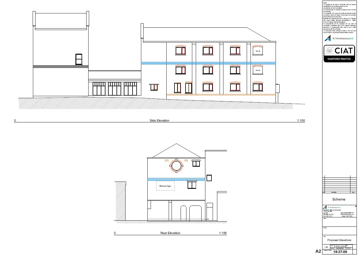 Flat conversion plans gloucester - A1 Architecture Ltd, Gloucester