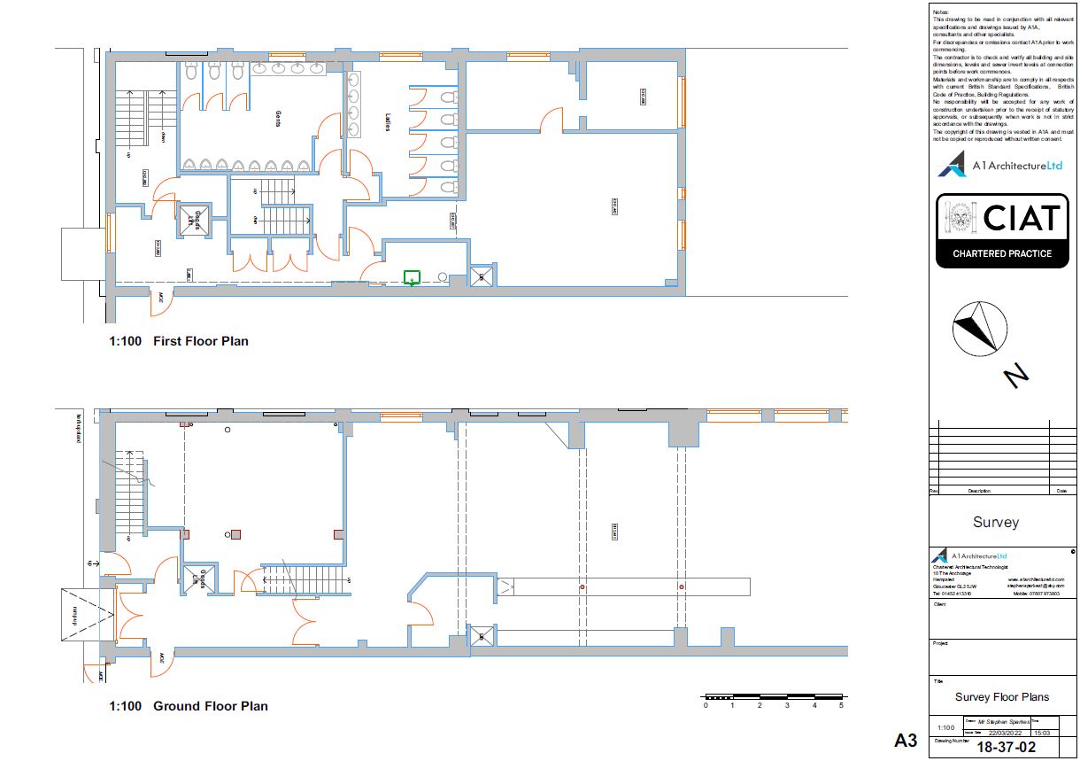 Flat conversion plans gloucester - A1 Architecture Ltd, Gloucester